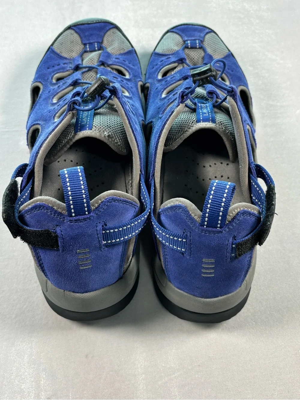 Lands' End | Shoes | Lands End Blue Outdoor Sport Sandals Mens 2d ...